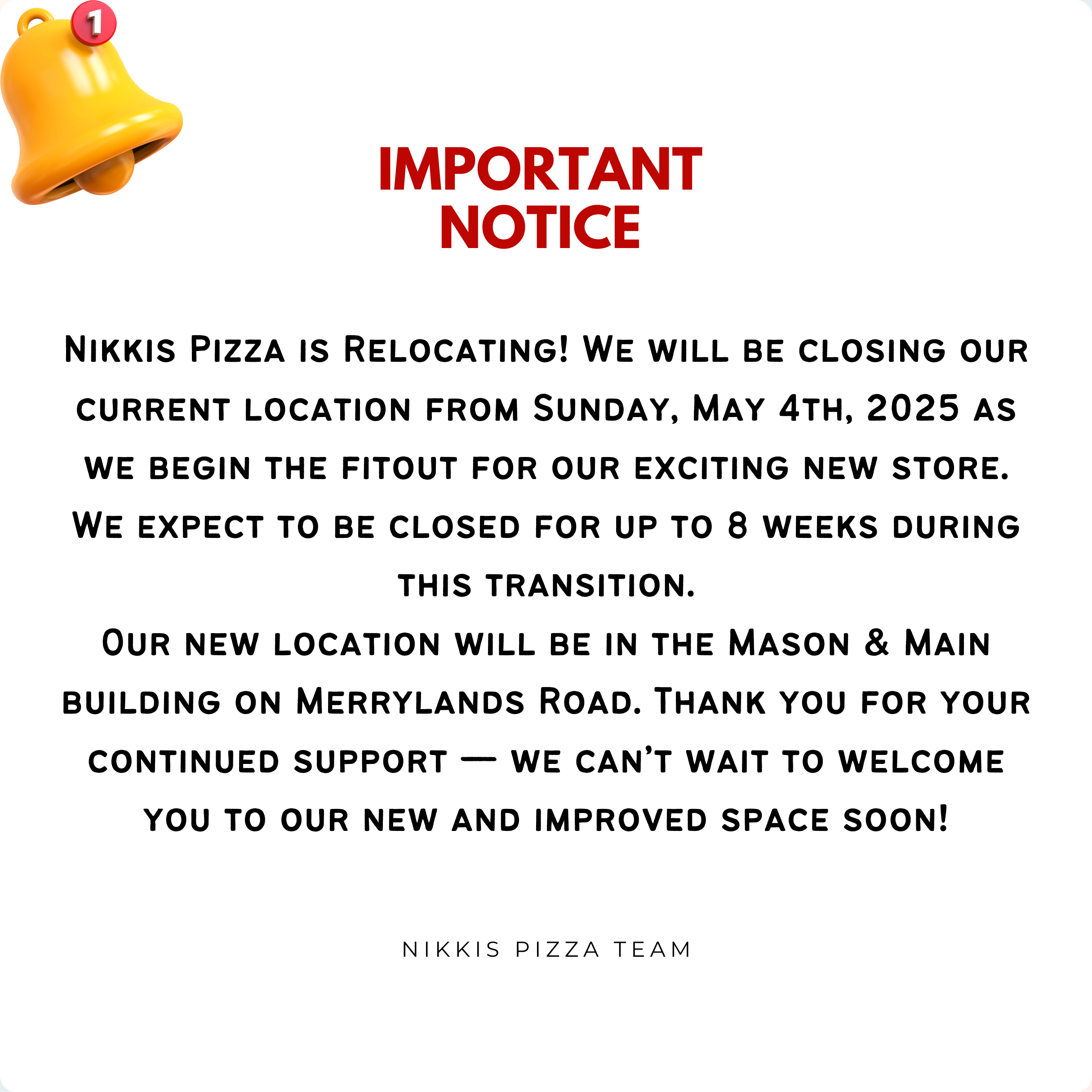 Nikkis pizza and grill